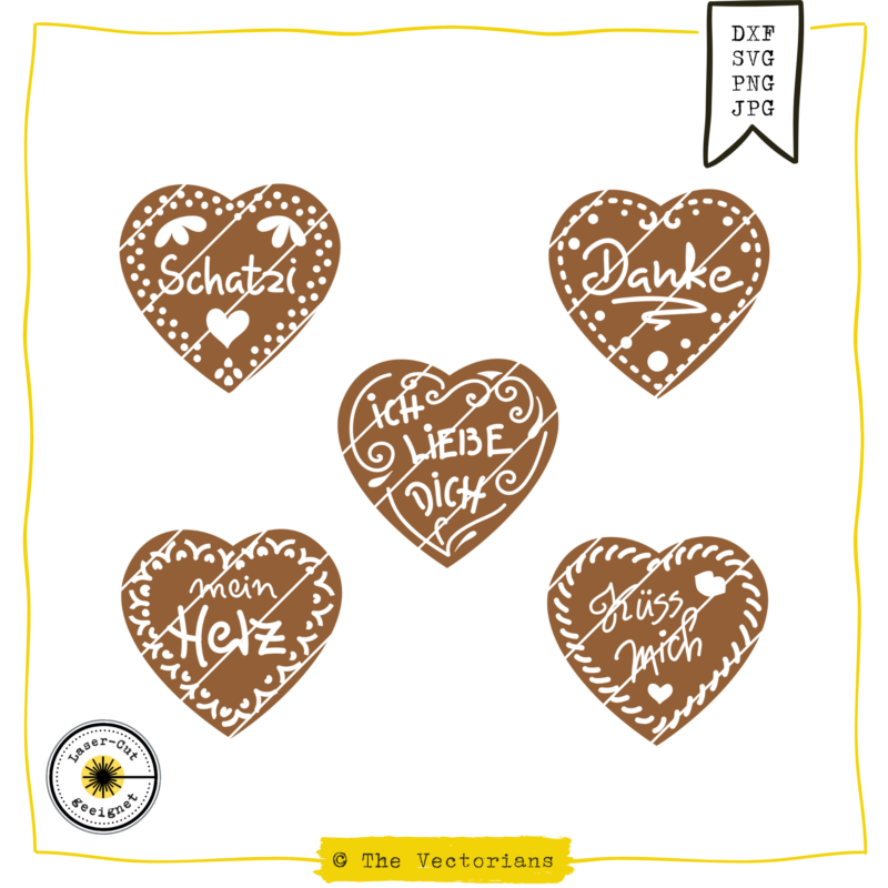 Plotterdatei Kranzliebe - The Vectorians