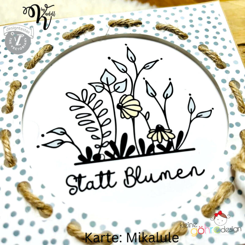 Plotterdatei Blumenwiese - The Vectorians