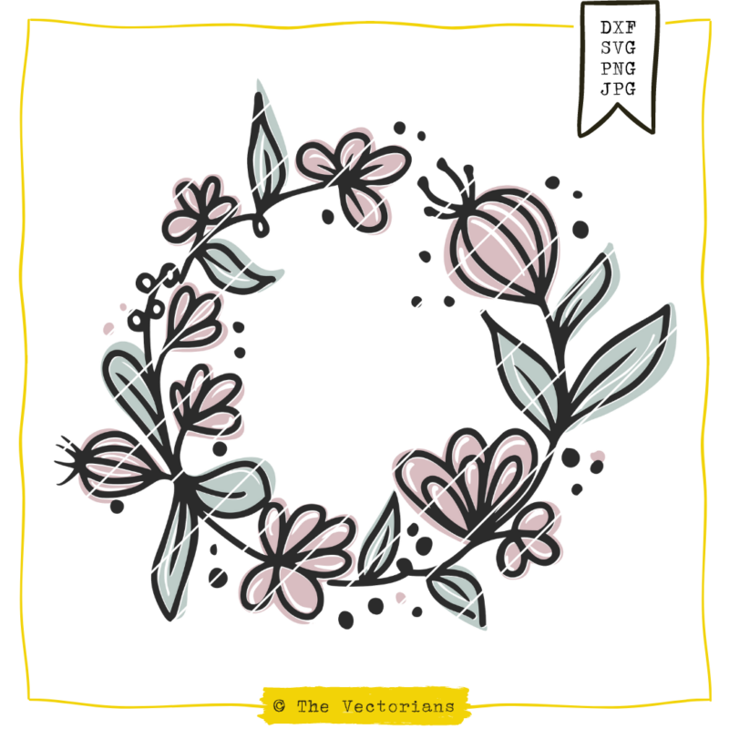 Plotterdatei Willkommenskranz - The Vectorians