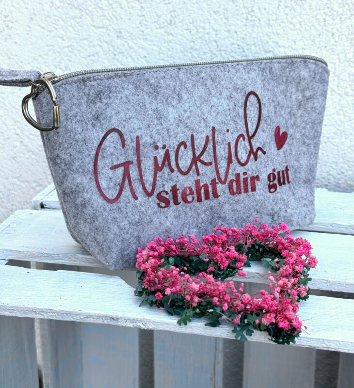 Plotterdatei "Glücklich steht dir gut" - The Vectorians