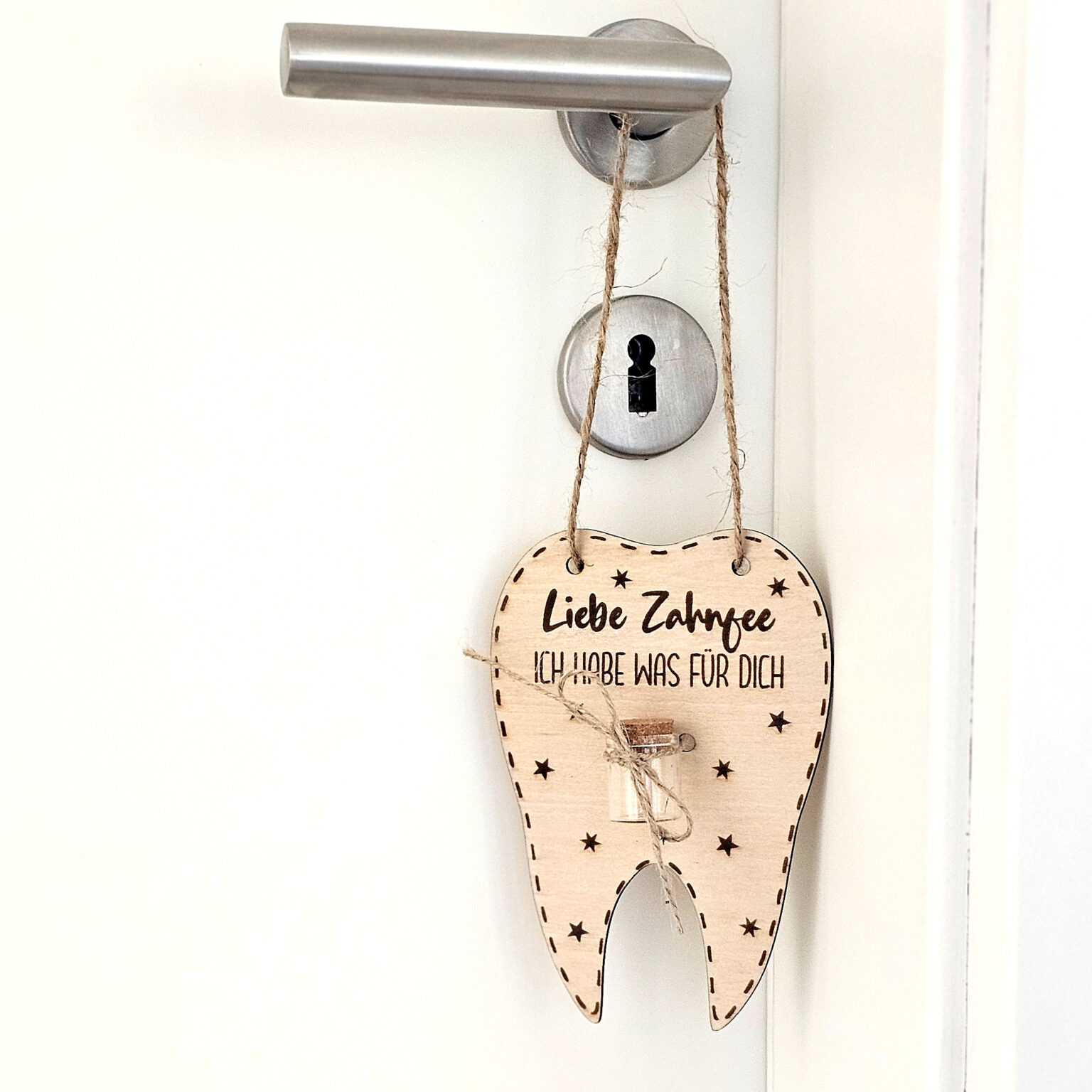 Zahnfee-Schild – Süße Laserdatei für Kinderzimmer & Zahnritual - The ...