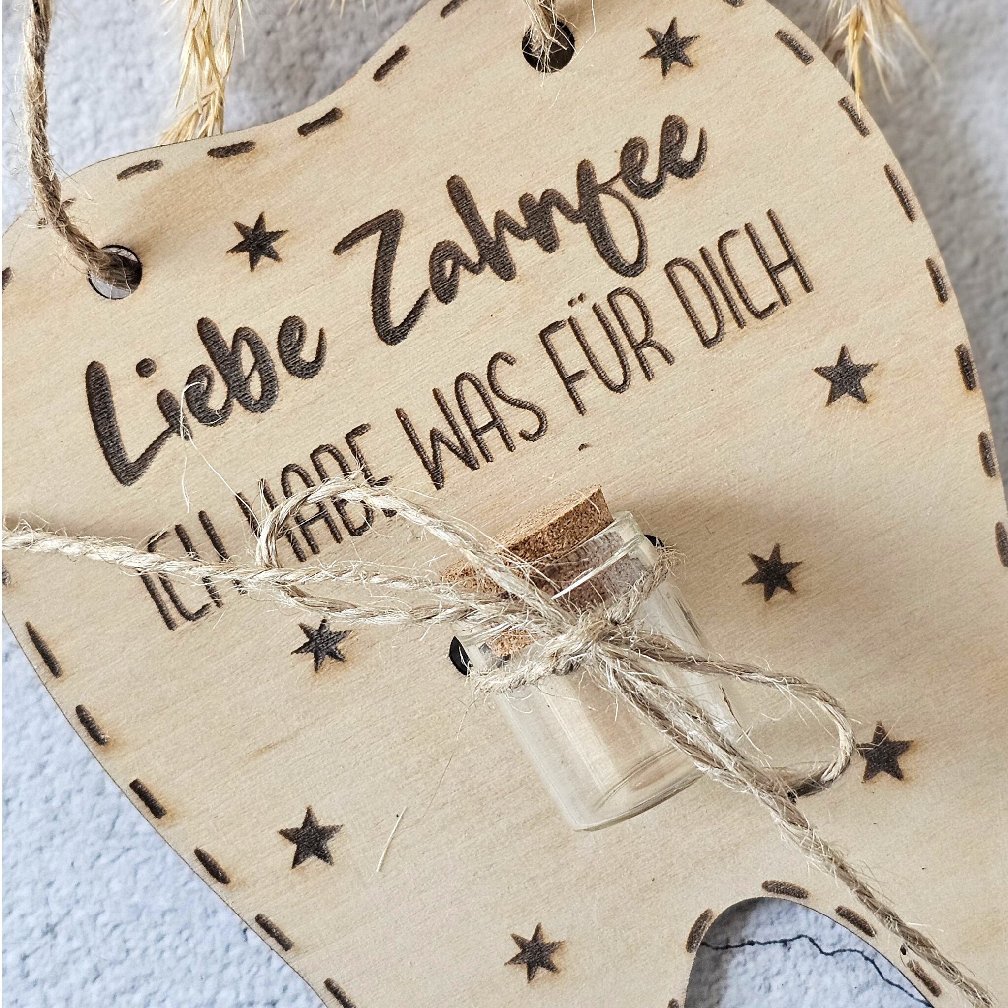 Zahnfee-Schild – Süße Laserdatei für Kinderzimmer & Zahnritual - The ...